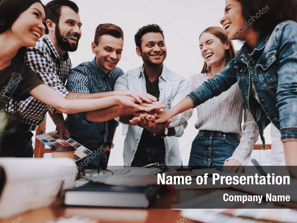 Scheme Of Team Work PowerPoint Template - Scheme Of Team Work ...