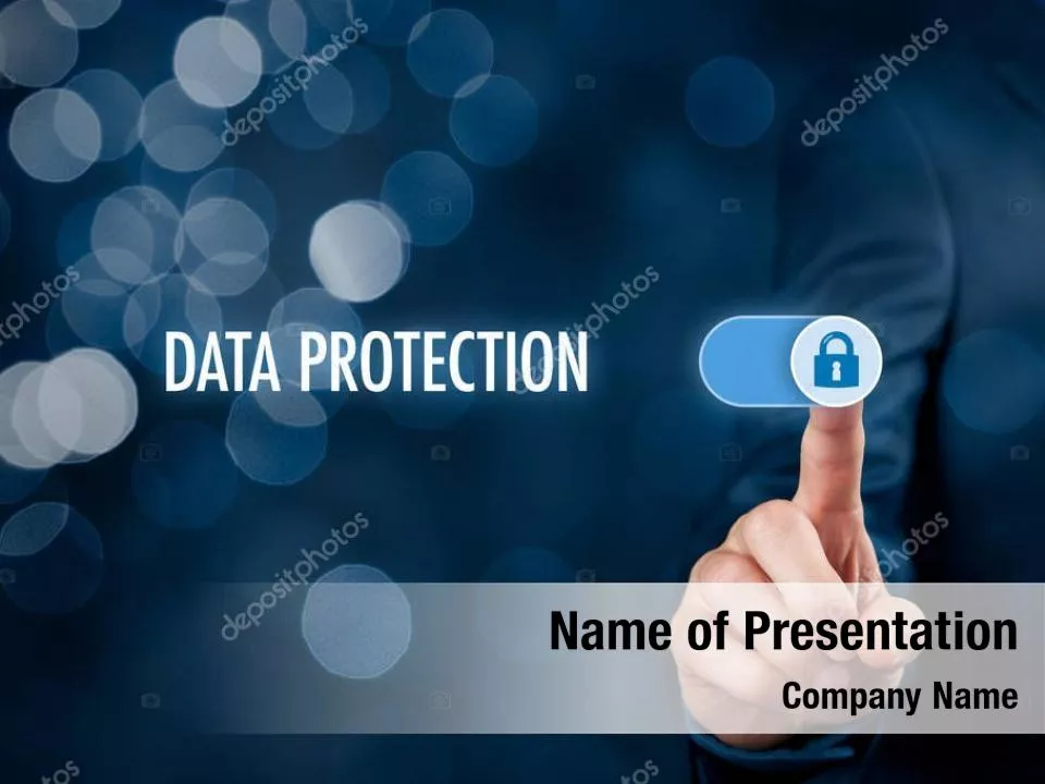 Data Protection PowerPoint Template - Data Protection PowerPoint Background