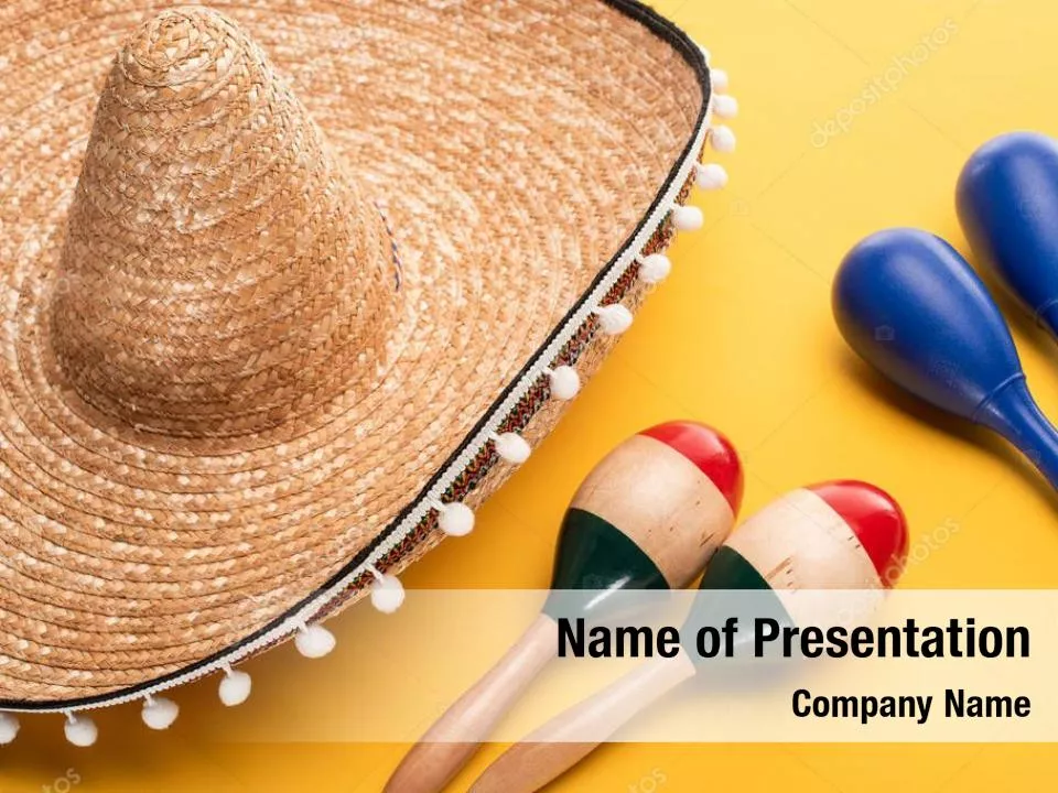 Mexican Fiesta PowerPoint Template - Mexican Fiesta PowerPoint Background
