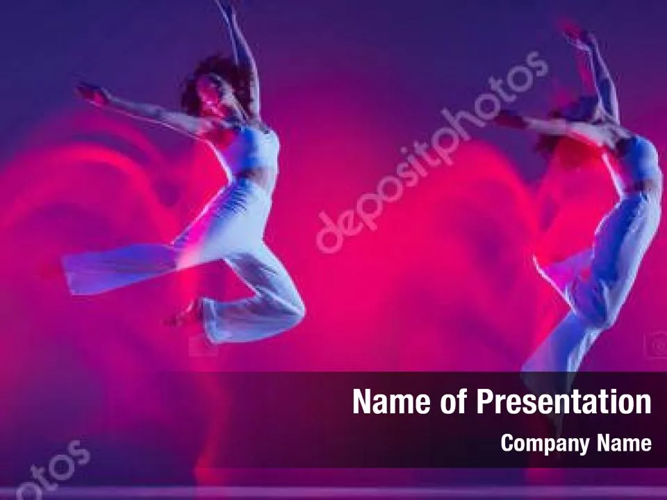 Dance PowerPoint Template - Dance PowerPoint Background