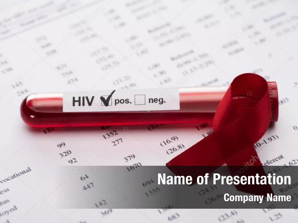 AIDS PowerPoint Template - AIDS PowerPoint Background