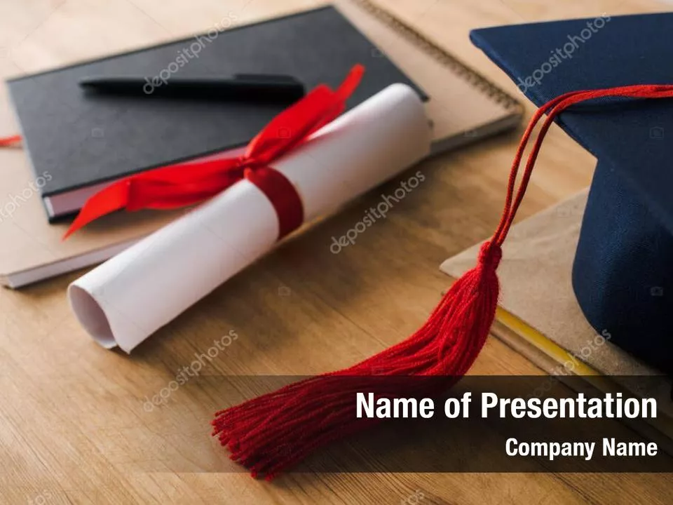 Diploma PowerPoint Template - Diploma PowerPoint Background