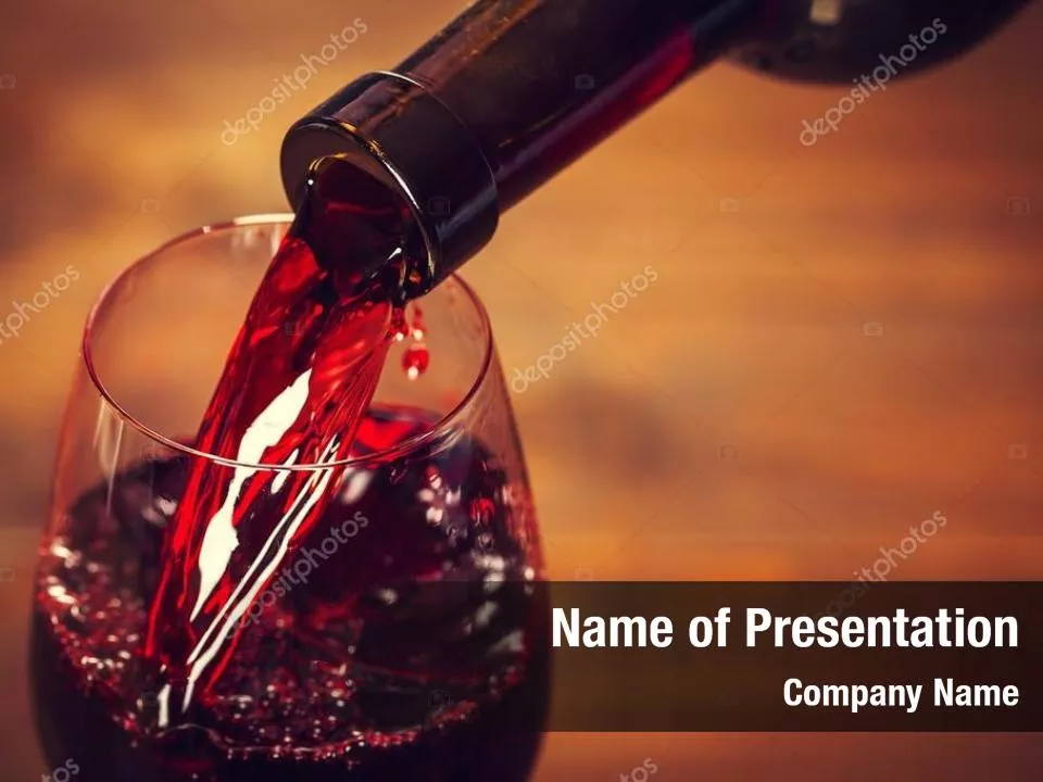 Wine PowerPoint Template - Wine PowerPoint Background