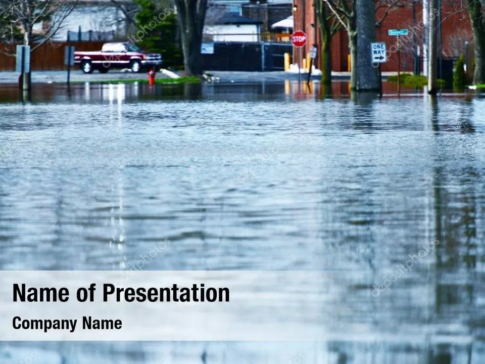 Flood PowerPoint Template - Flood PowerPoint Background