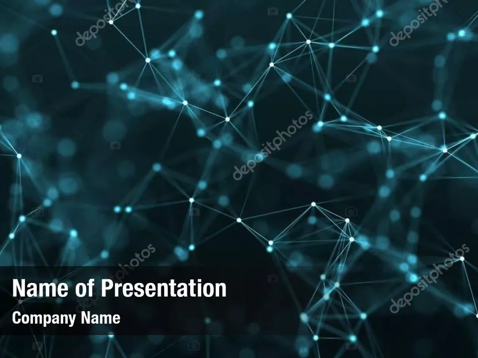 Network Tree PowerPoint Template - Network Tree PowerPoint Background