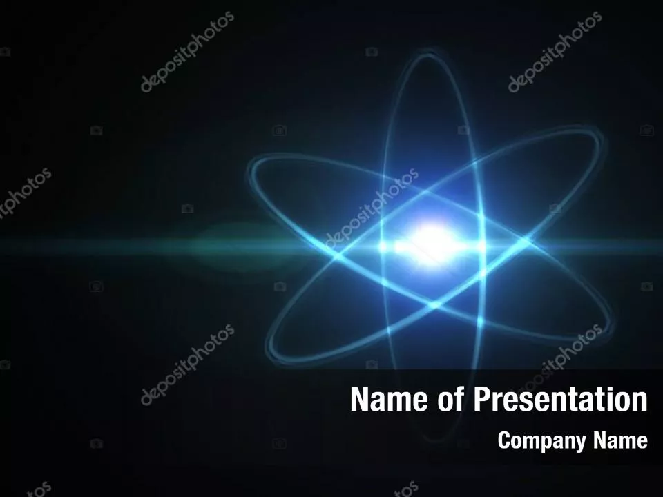 Atom PowerPoint Template - Atom PowerPoint Background
