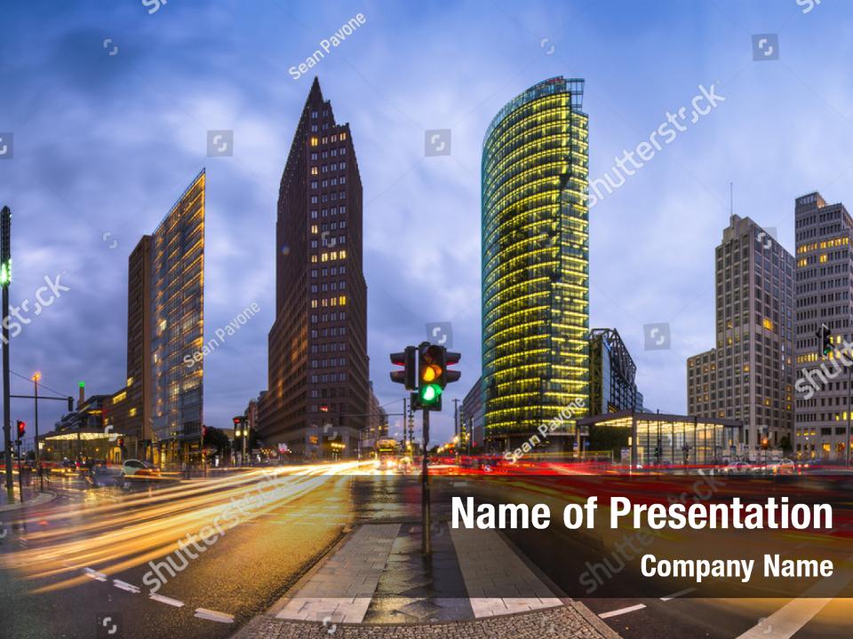 Office building in berlin PowerPoint Template - Office building in ... Office building in berlin PowerPoint Template - Office building in ...