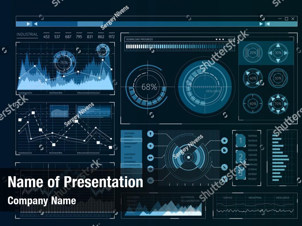 Infographics futuristic interface hud PowerPoint Template ... Infographics futuristic interface hud PowerPoint Template ...