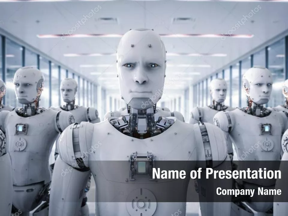 Cyborgs PowerPoint Template - Cyborgs PowerPoint Background