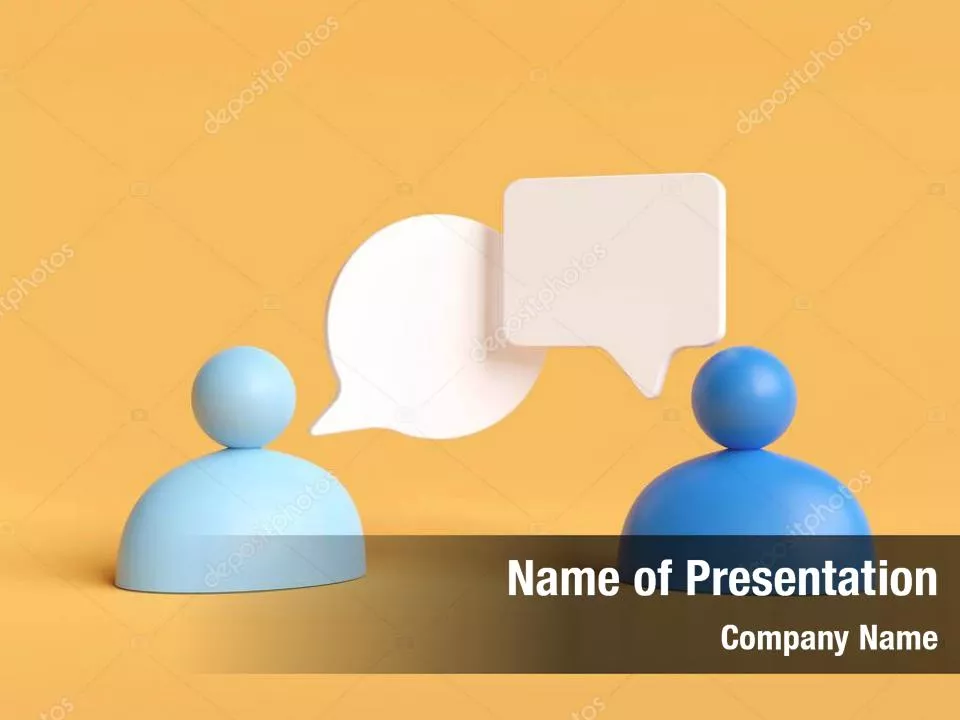 Communication PowerPoint Template - Communication PowerPoint Background