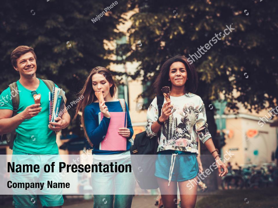 Ethnic group multi students walking PowerPoint Template - Ethnic group ... Ethnic group multi students walking PowerPoint Template - Ethnic group ...