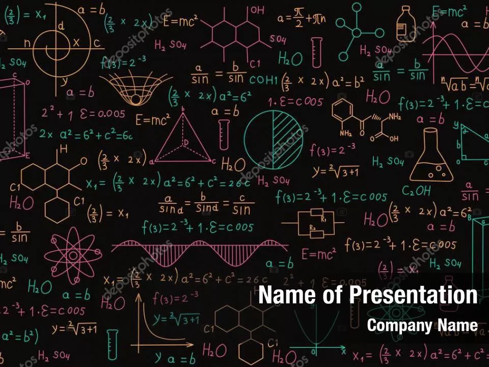 Physics Lessons PowerPoint Template - Physics Lessons PowerPoint Background