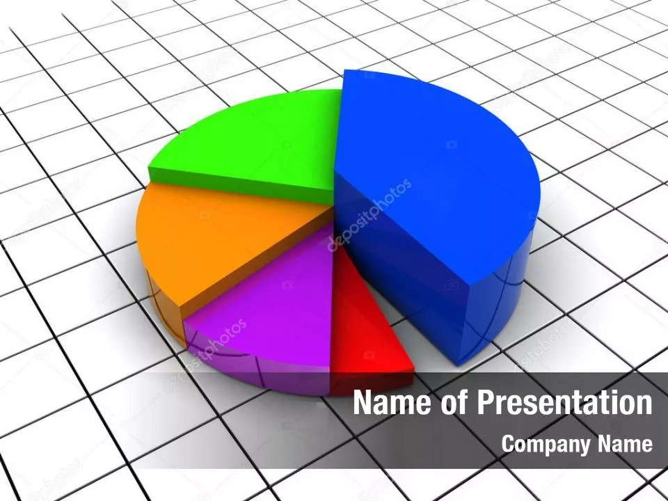 3D Pie Chart PowerPoint Template - 3D Pie Chart PowerPoint Background