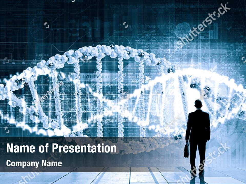 Biochemistry Molecule Helix Dna Powerpoint Template Biochemistry