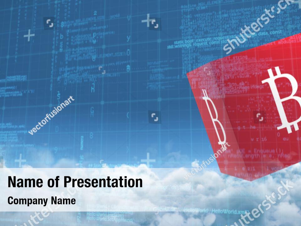 Digital Big Red Code Matrix Powerpoint Template Digital Big Red Code Matrix Powerpoint Background