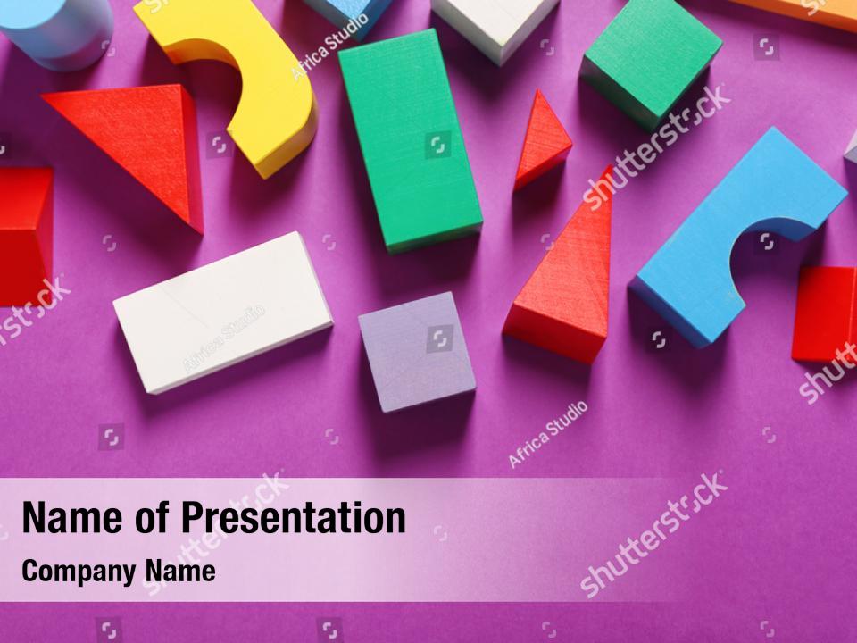 Construction many wooden bricks PowerPoint Template - Construction many ... Construction many wooden bricks PowerPoint Template - Construction many ...