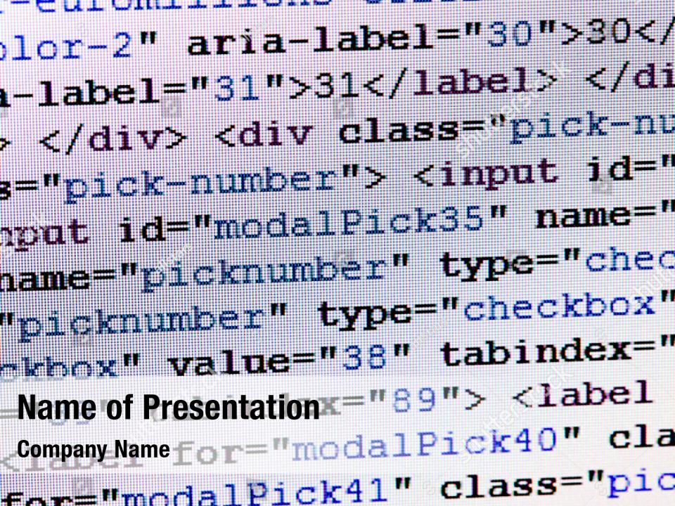 Programming Code Powerpoint Template Powerpoint Template Programming Code Powerpoint Template