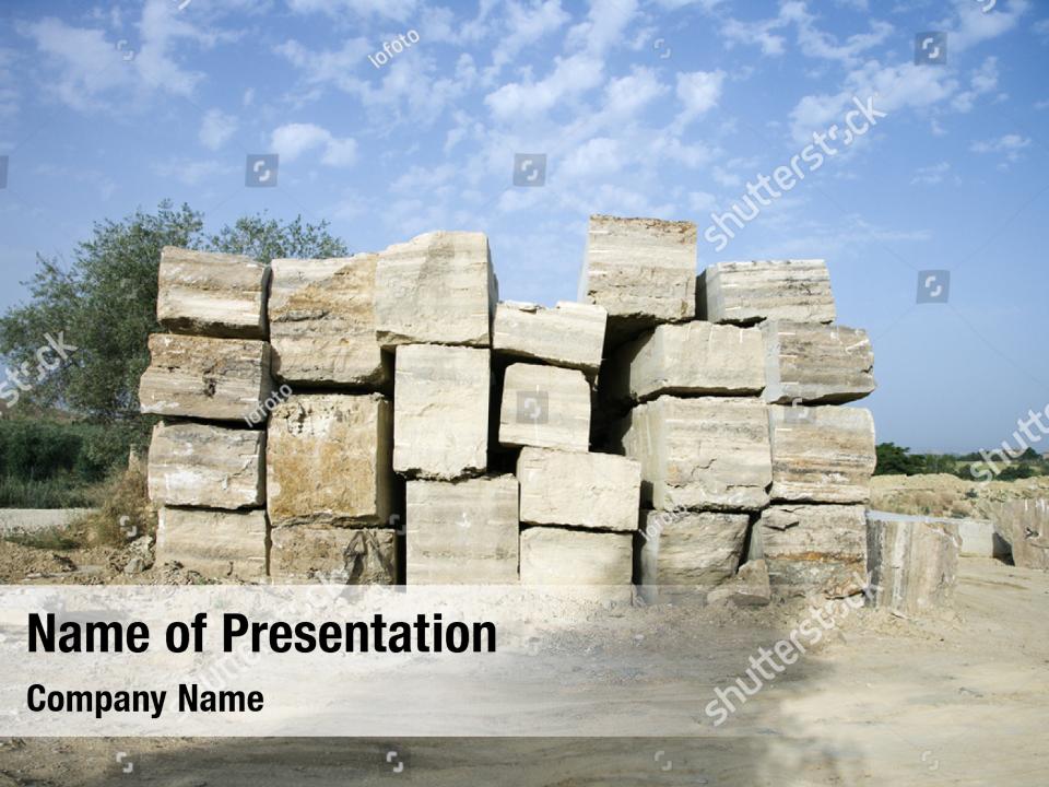 Rock for quarry mining PowerPoint Template - Rock for quarry mining ... Rock for quarry mining PowerPoint Template - Rock for quarry mining ...