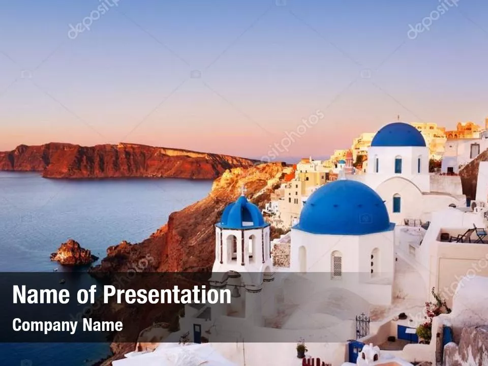 Greece PowerPoint Template - Greece PowerPoint Background