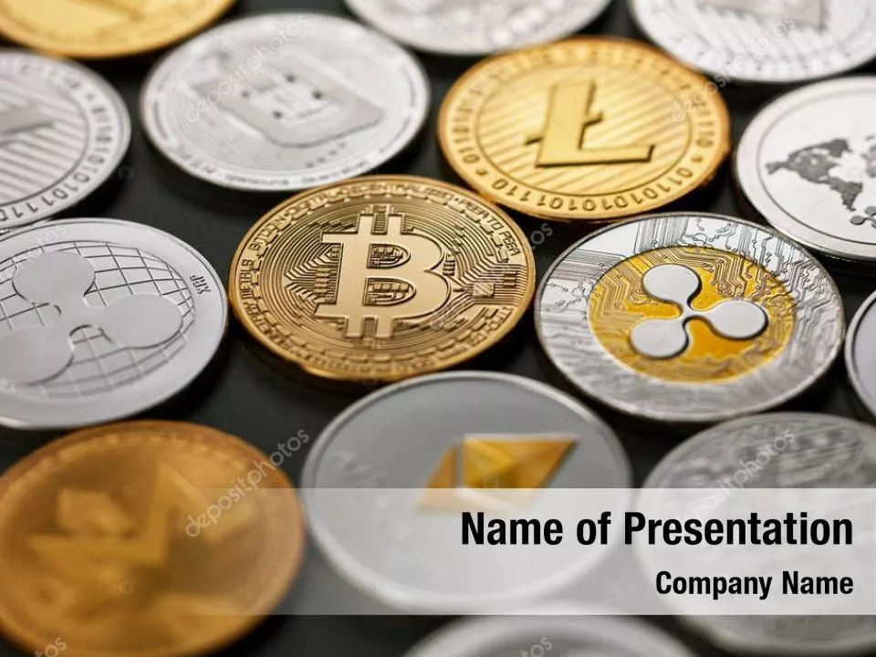 Cryptocurrency Coins PowerPoint Template - Cryptocurrency Coins ...