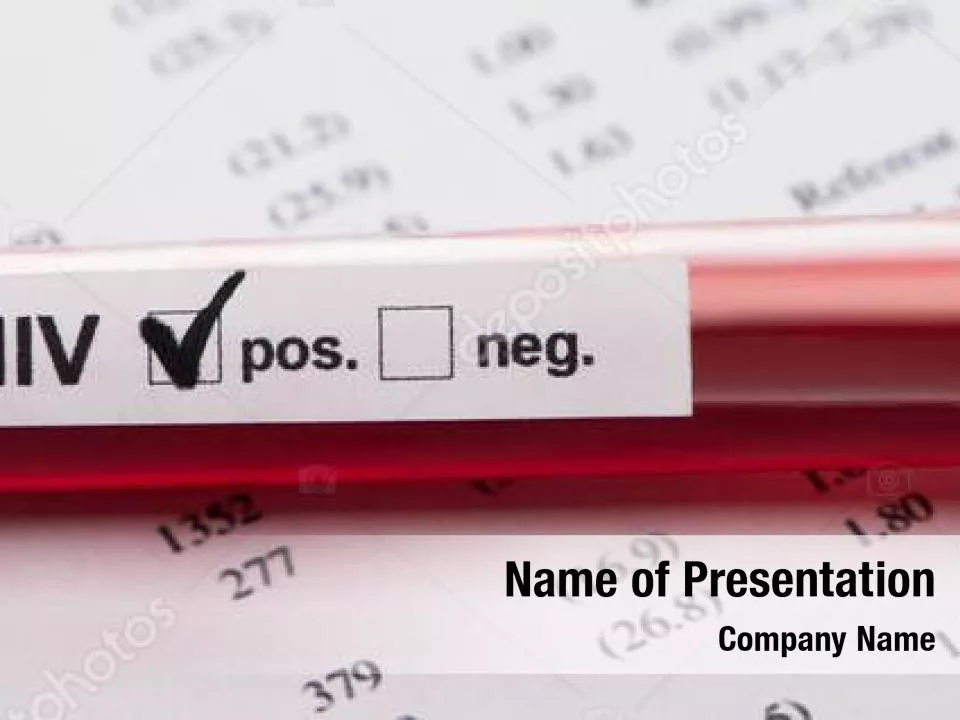 HIV PowerPoint Template - HIV PowerPoint Background
