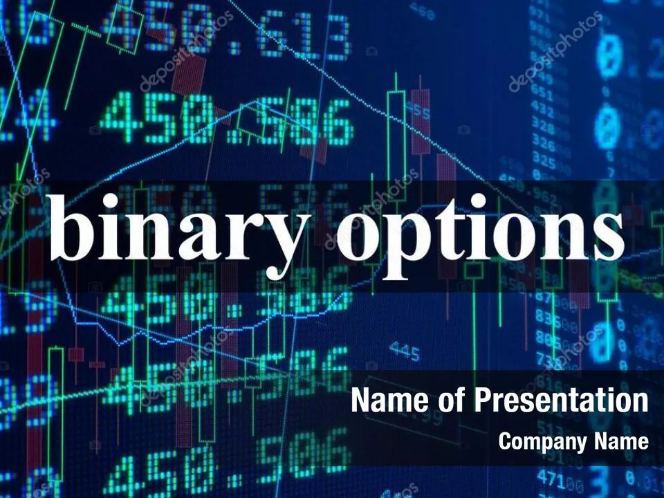 Binary Options Powerpoint Template Binary Options Powerpoint Background