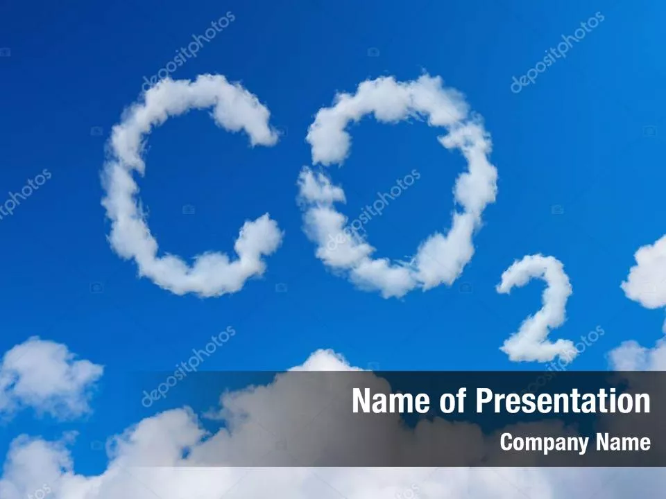 CO2 PowerPoint Template - CO2 PowerPoint Background